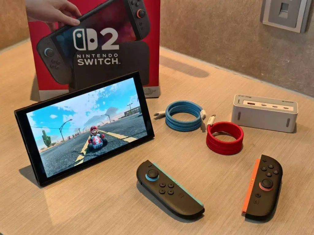 任天堂Switch2开箱上手：画质有惊喜，但续航是大问题-虎嗅网
