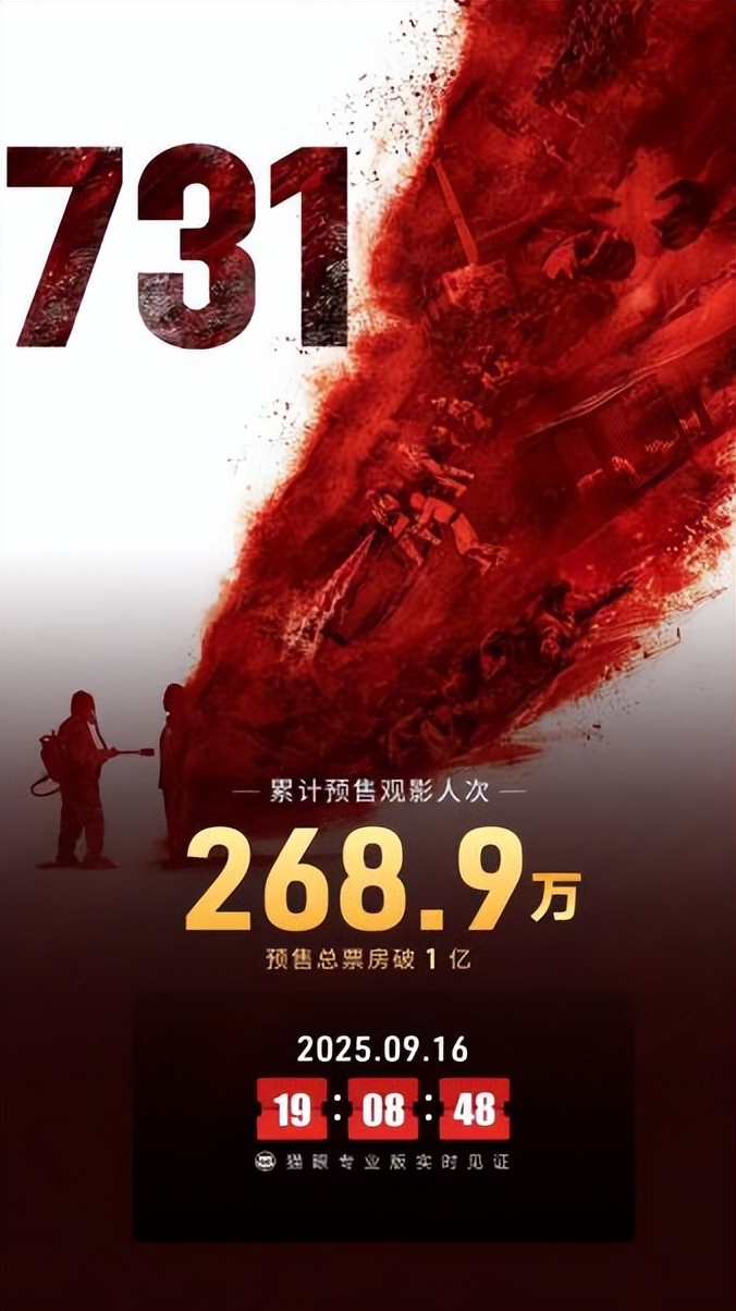 预售破亿，《731》票房能过20亿吗？-虎嗅网